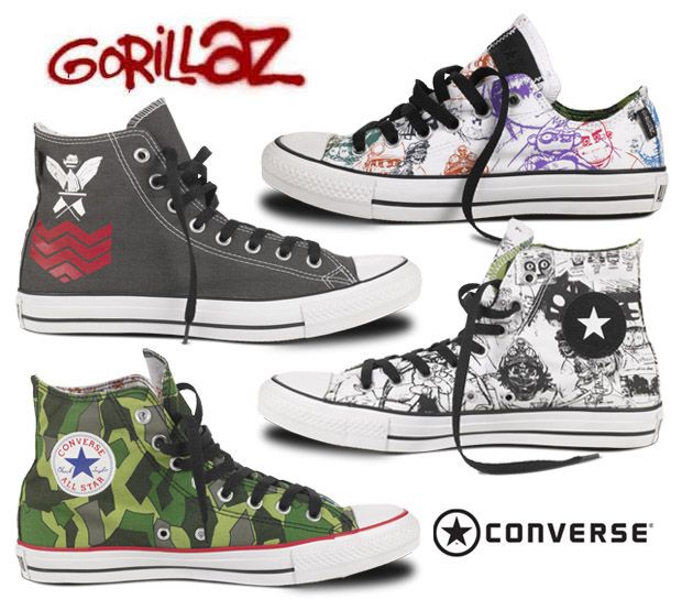 Converse (Spring Collection) – Gorillaz for Beginners