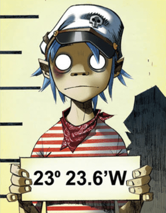 2D Mugshot – Gorillaz for Beginners
