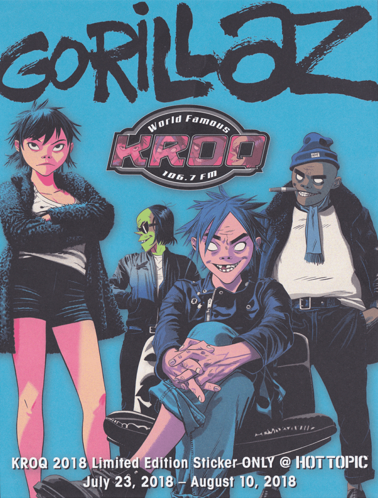 KROQ – Gorillaz for Beginners