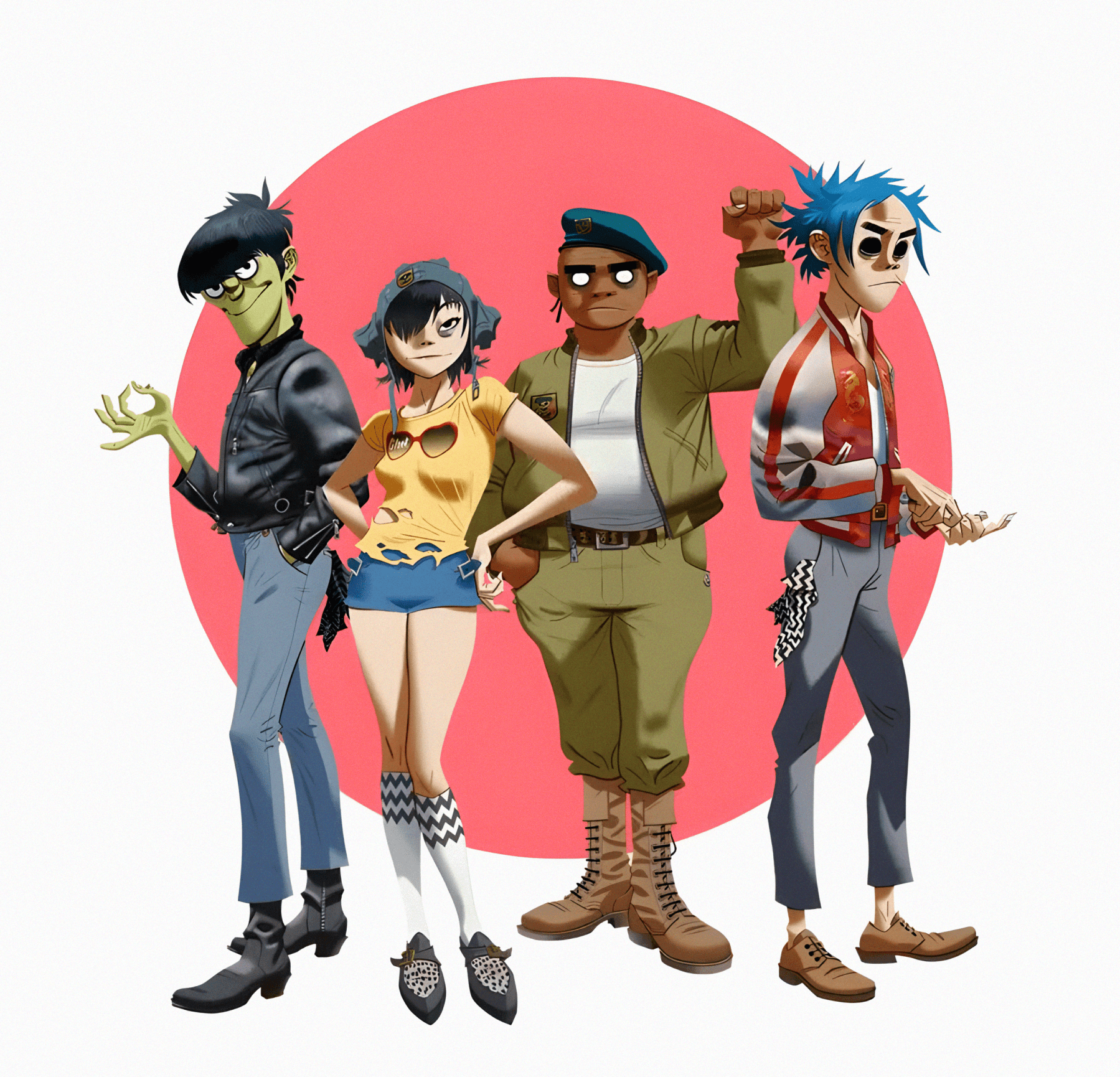 Artwork – Gorillaz for Beginners