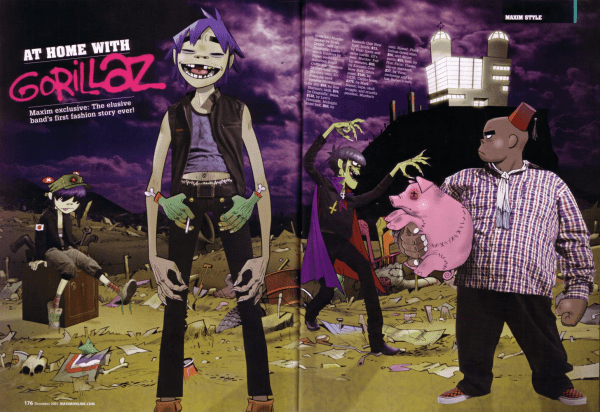 Artwork – Gorillaz for Beginners