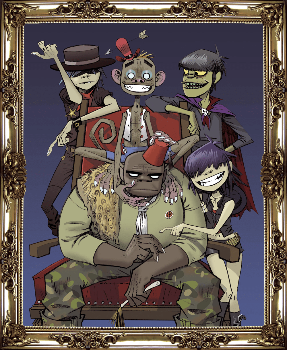 Artwork – Gorillaz for Beginners
