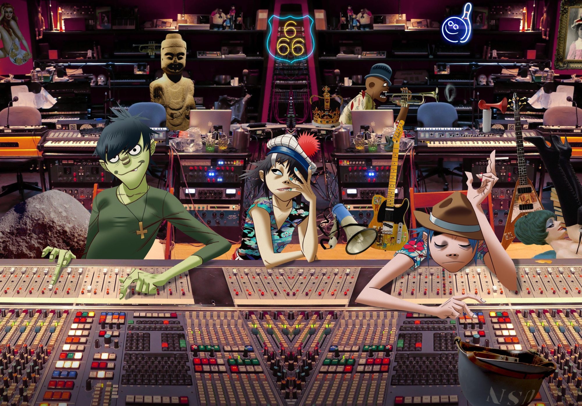 Artwork – Gorillaz for Beginners